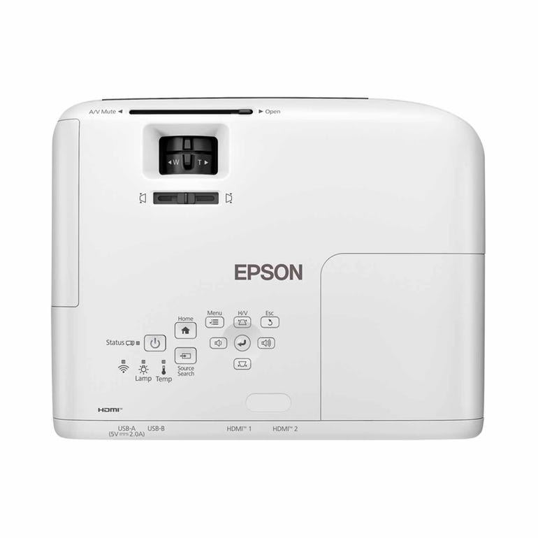 Epson EB-W55 WXGA 3LCD Wireless Projector (Built-In Wi-Fi, 4000 Lumens ...